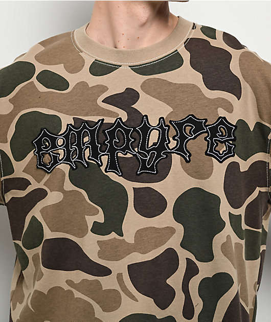 Empyre Loose Screw Camo 2fer Long Sleeve T-Shirt | Zumiez