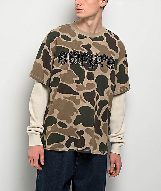 Empyre Loose Screw Camo 2fer Long Sleeve T-Shirt | Zumiez