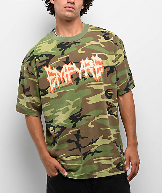 Empyre Nu Metal Logo Camo T-Shirt | Zumiez