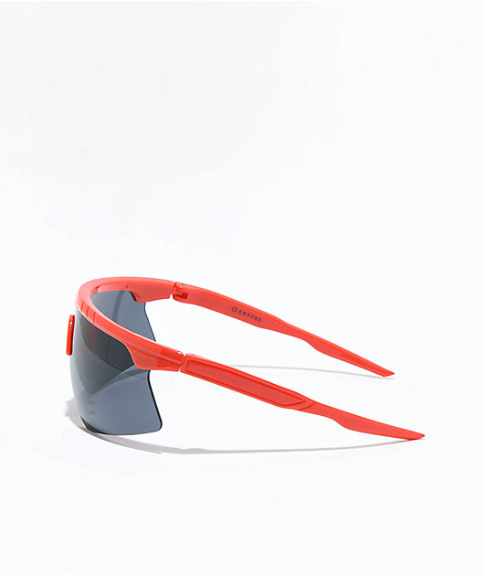 Empyre Red Whoosh Shield Sunglasses | Zumiez