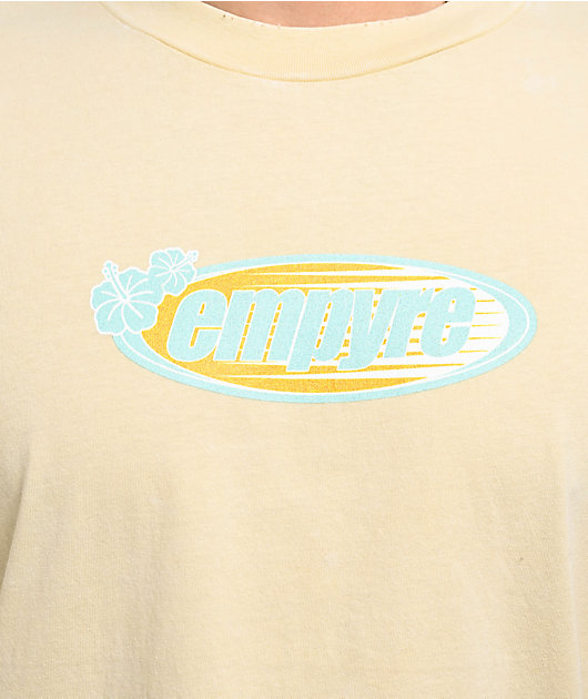 Empyre Retro Logo Natural T-Shirt | Zumiez
