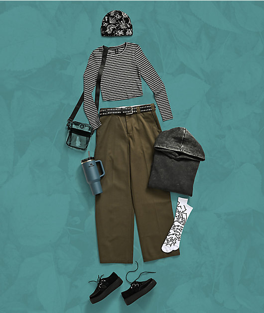 Empyre Round Stud Black Belt | Zumiez