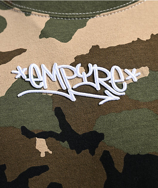 Empyre Sandbag Green Camo Long Sleeve T-Shirt | Zumiez