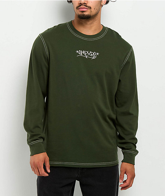 Empyre Sandbag Green Long Sleeve T-Shirt | Zumiez