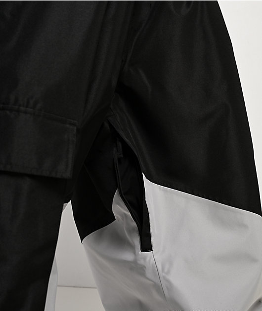 Empyre Tamarak Black & Grey 10K Ultra Baggy Snowboard Pants | Zumiez