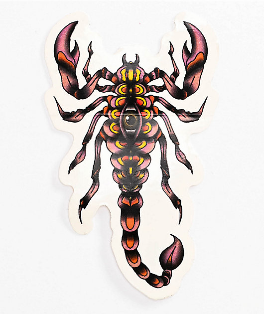 American traditional scorpion tattoo - Bronctattooaus.com