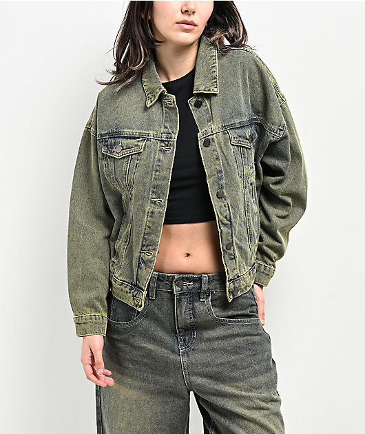 Empyre Trucker Petrol Wash Denim Jacket | Zumiez