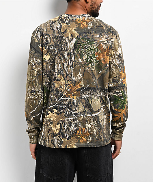Empyre x Realtree Camo Long Sleeve Pocket T-Shirt | Zumiez