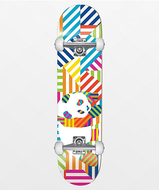 Enjoi Panda Stripes 7.75" Skateboard Complete | Zumiez