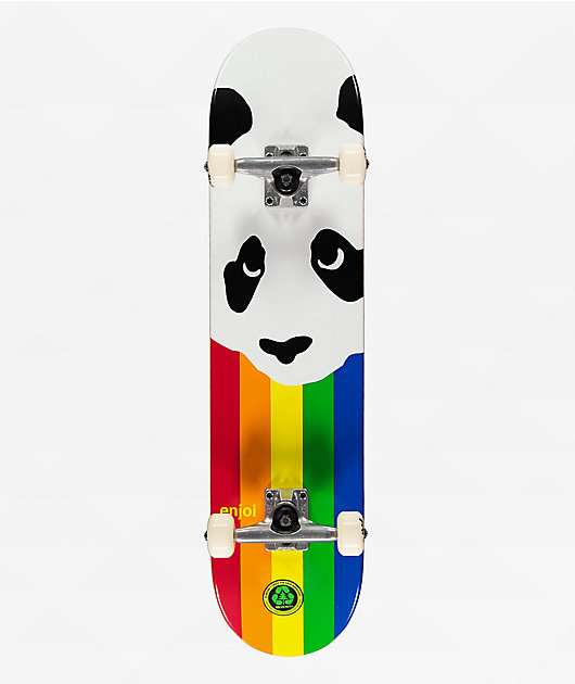 Enjoi Spectrum Panda 7.625" Skateboard Complete | Zumiez