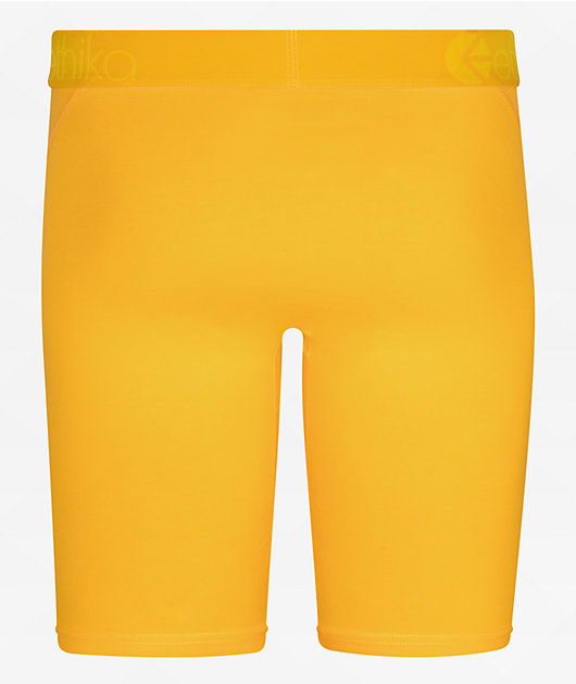 Ethika Amalfi Yellow Boxer Briefs | Zumiez