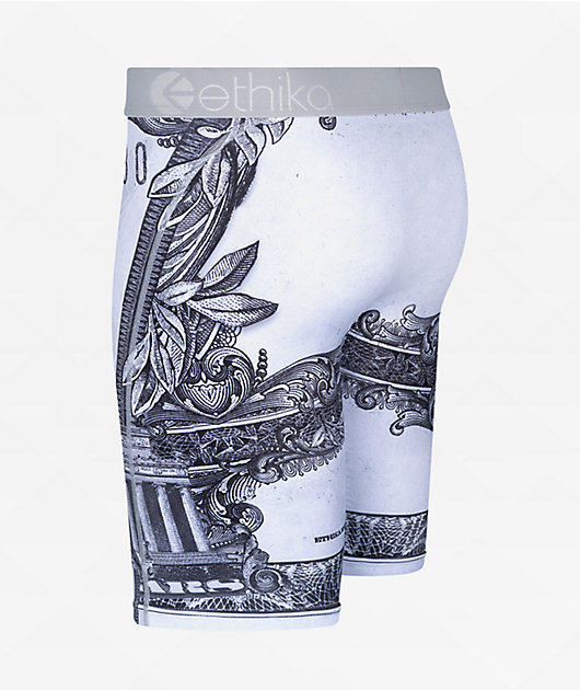 Ethika Kids Dead Dollaz Grey Boxer Briefs | Zumiez