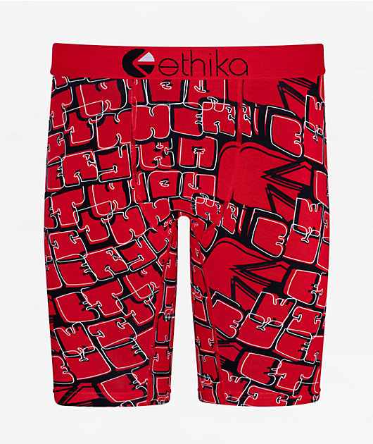 Ethika Kids Offset Scribble Boxer Briefs | Zumiez