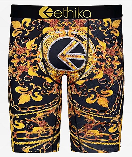 Ethika Luxuriant Black Boxer Briefs | Zumiez