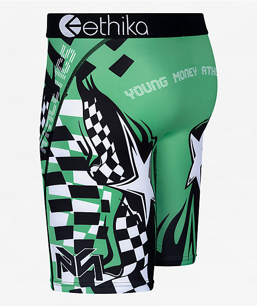 Ethika x Young Money Mula Baby Green Boxer Briefs | Zumiez