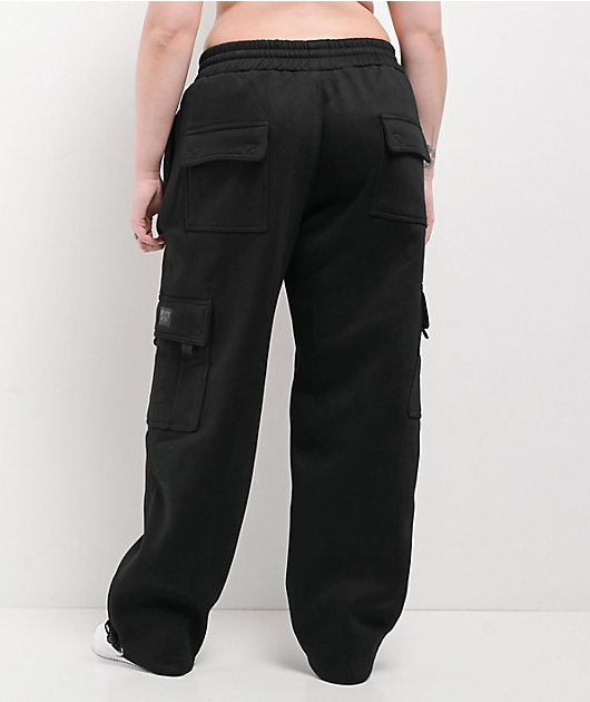 FB County Black Cargo Sweatpants | Zumiez