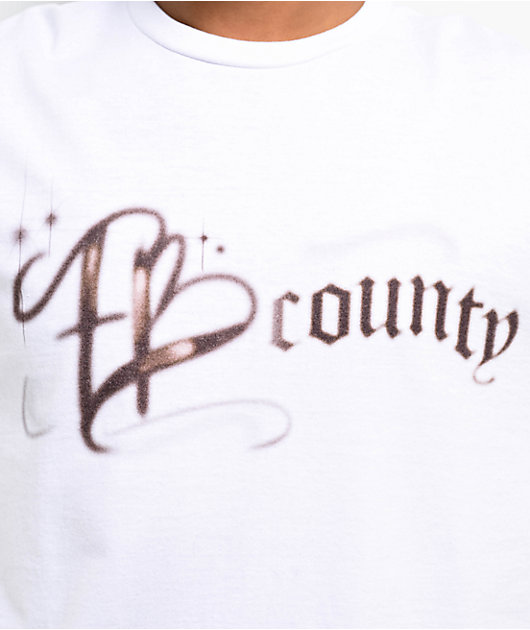 FB County FBC Logo White T-Shirt | Zumiez