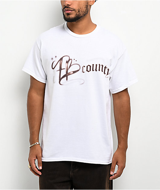 FB County FBC Logo White T-Shirt | Zumiez
