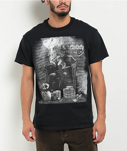 FB County FBC Stacks Black T-Shirt | Zumiez