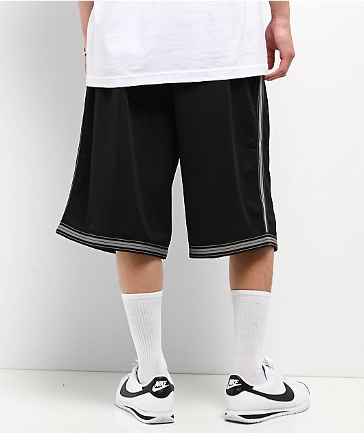 FB County Heavyweight Black Mesh Shorts | Zumiez