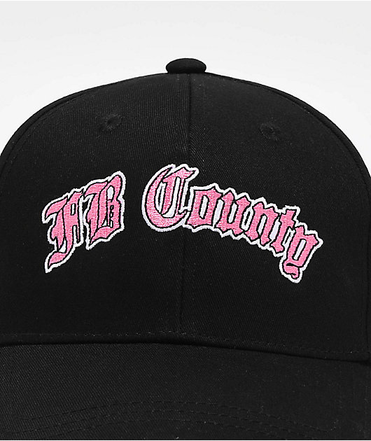 FB County Old School Black Snapback Hat | Zumiez