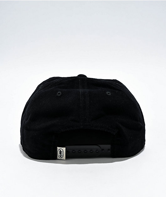 FMF Crossed Up Black Corduroy Snapback Hat | Zumiez