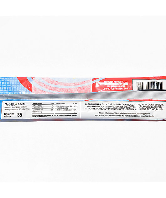 Face Twisters Blue Raspberry & Cherry Taffy Candy | Zumiez