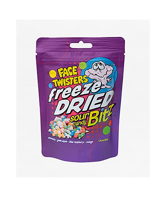 Face Twisters Freeze Dried Sour Candy Bitz | Zumiez