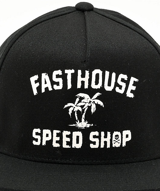 Fasthouse Alkyd Black Snapback Hat | Zumiez