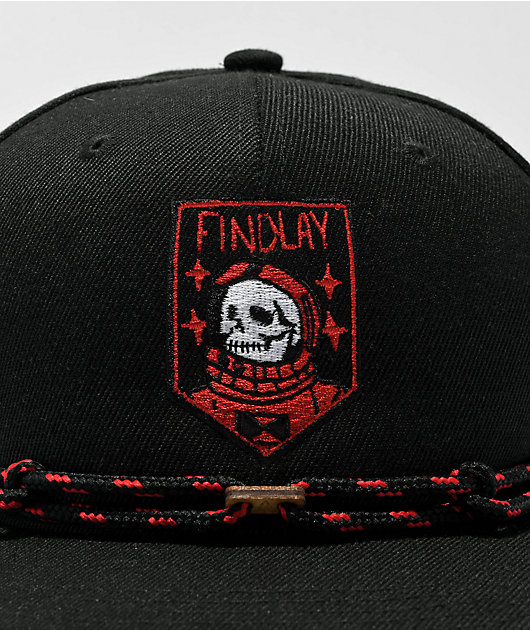Findlay Deathstronaut Black Snapback Hat | Zumiez