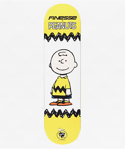 Finesse x Peanuts Charlie Brown 8.25" Skateboard Deck | Zumiez