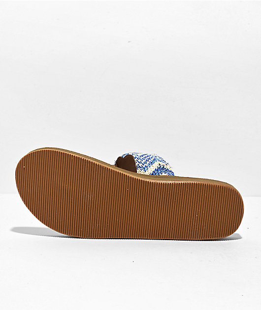 Flojos Grace Blue Sandals | Zumiez