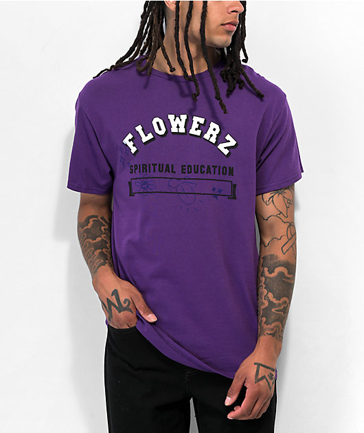 Floristry Studios Flowerz Purple T-Shirt | Zumiez