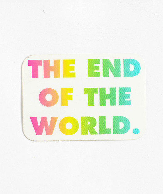 Flying Coffin The End Sticker | Zumiez