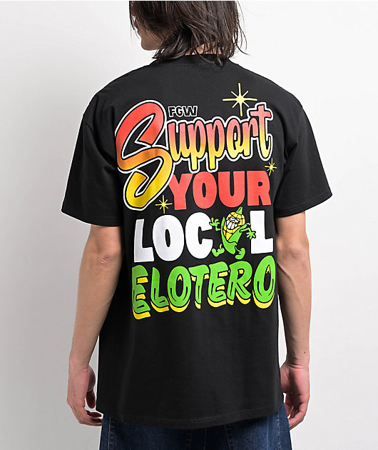 Foos Gone Wild Local Elotero Black T-Shirt | Zumiez