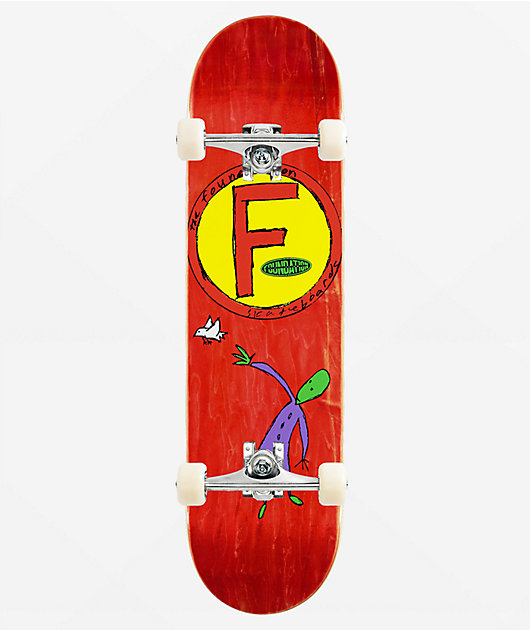 Foundation Circle F Bird 8.25" Assembled Skateboard Complete | Zumiez