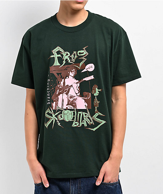 Frog Branching out Bootleg Green T-Shirt | Zumiez
