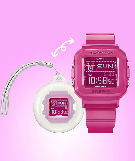 G-Shock Baby-G BGD10K-4 Pink & White Digital Watch | Zumiez