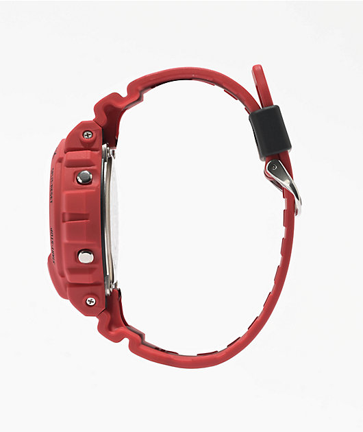 G-Shock DW6900TR-4 Red & Black Digital Watch | Zumiez