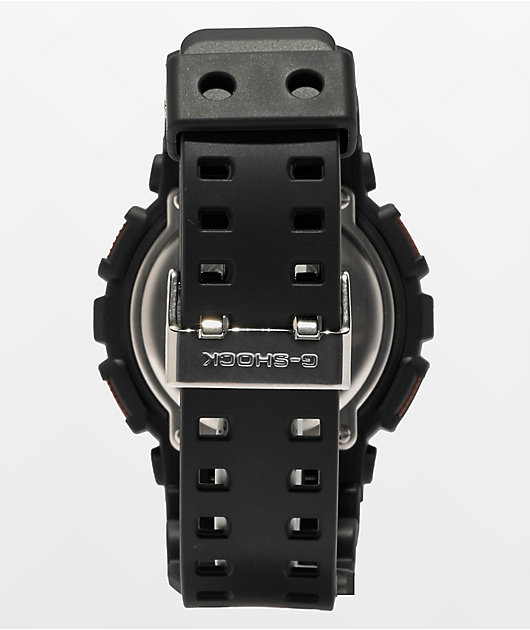 G-Shock GA-100RC-1ACR Black & Rust Watch | Zumiez