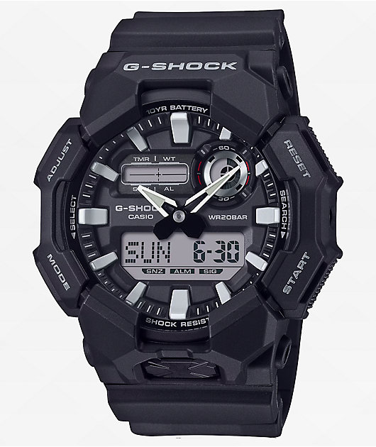G-Shock GA010-1A Black Analog & Digital Watch | Zumiez