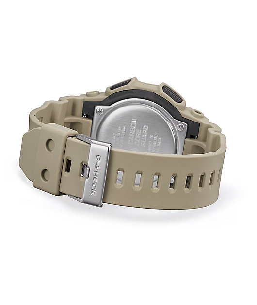 G-Shock GA010-5A Tan & Black Analog & Digital Watch | Zumiez