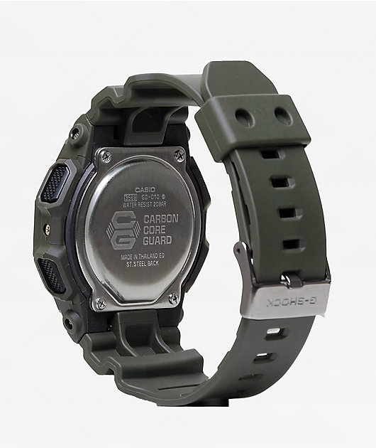G-Shock GD010-3 Dark Green Digital Watch | Zumiez