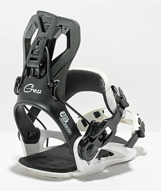 GNU Women's B-Real White Snowboard Bindings 2023 | Zumiez