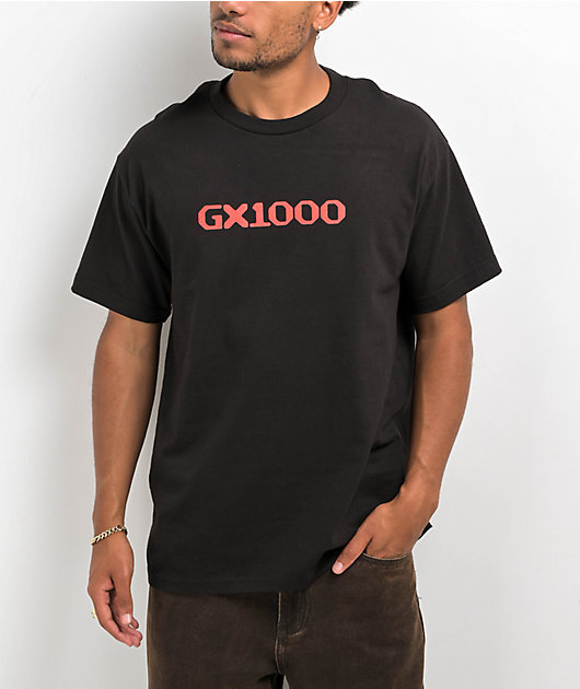 GX1000 Logo Black T-Shirt | Zumiez