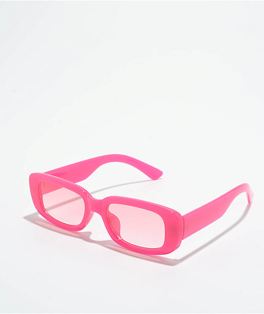 Gabby Hot Pink Sunglasses | Zumiez