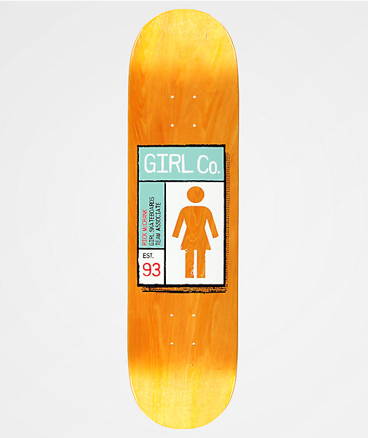 Girl McCrank Gridbox Twin 8.25" Skateboard Deck | Zumiez