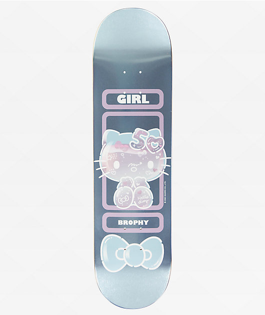 Girl x Hello Kitty Brophy 50th Anniversary 8.25" Skateboard Deck | Zumiez
