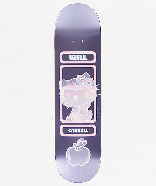 Girl x Hello Kitty Carrol 50th Anniversary 8.25" Skateboard Deck | Zumiez