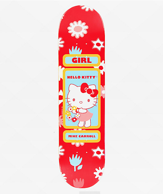 Hello Kitty Girl Skateboard Limited Edition Mike Carroll Hello Kitty